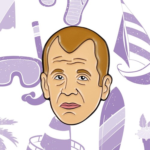 Toby Flenderson Pin the Office TV Show Enamel Pin Paul - Etsy