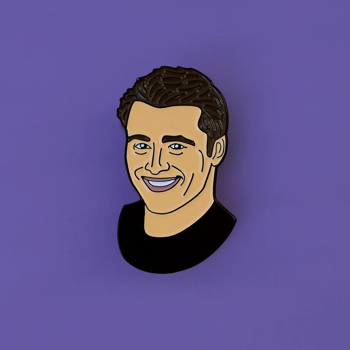 Friends Joey Enamel Pin Friends TV Show Joey Tribbiani - Etsy