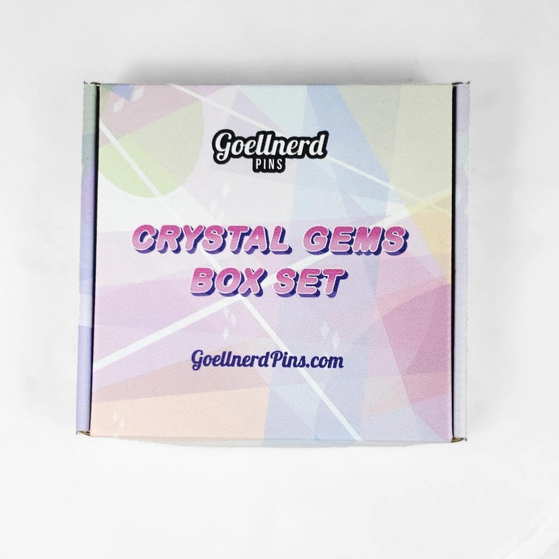 Steven Universe Crystal Gems Box Set Steven Universe Pins | Etsy