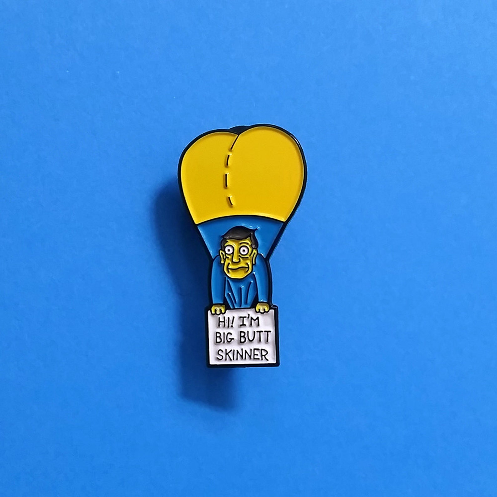 Big Butt Skinner Enamel Pin Simpsons Pin Hat Pin Lapel Pin - Etsy Canada