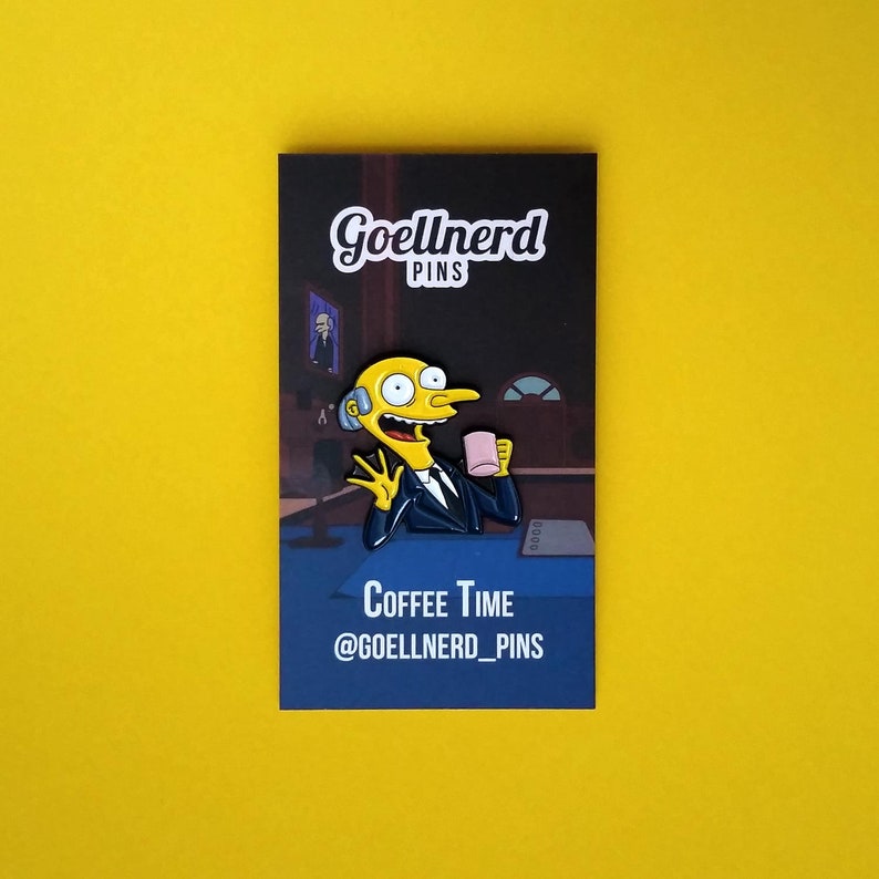 Simpsons Enamel Pin Collection - Etsy
