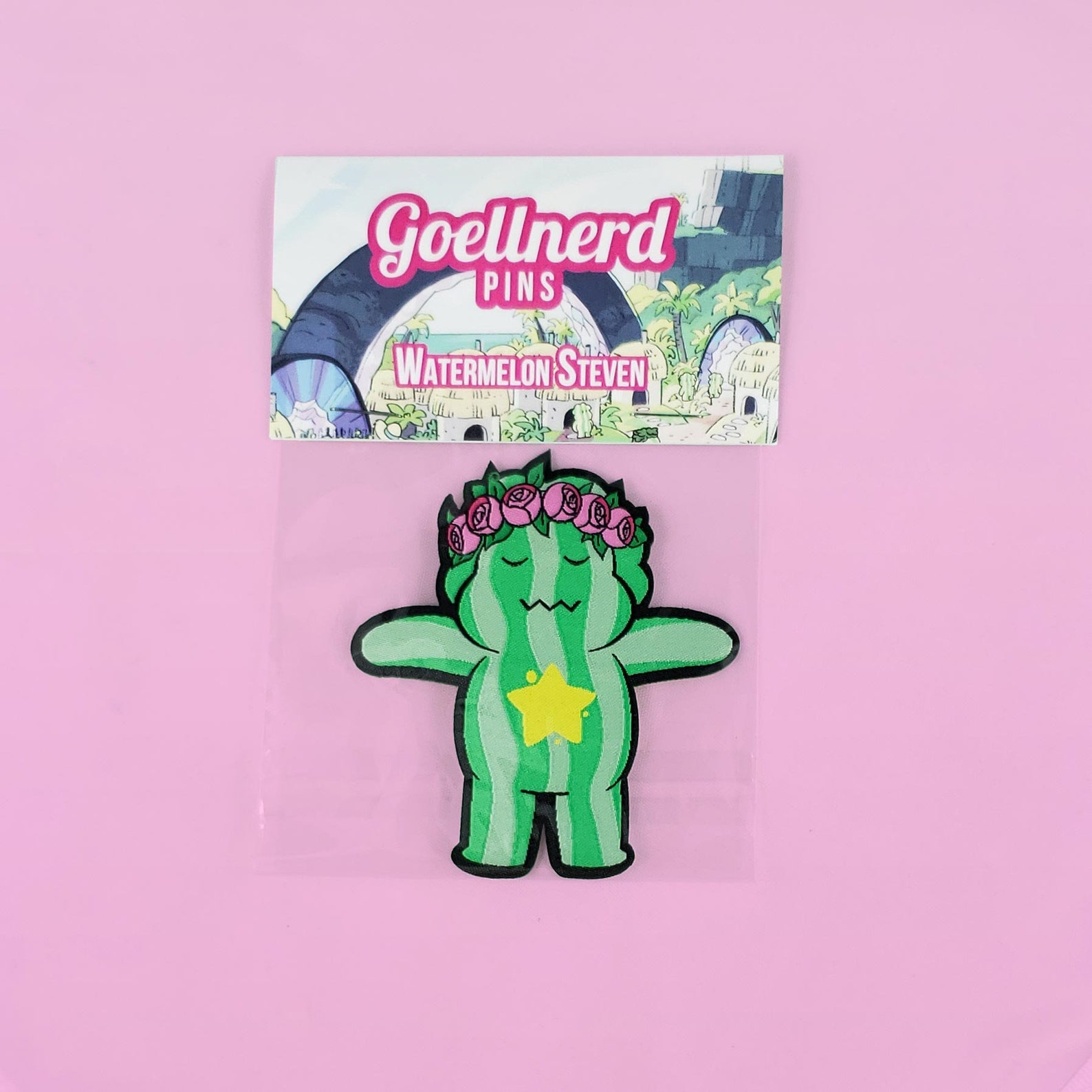 Steven Universe Watermelon Set Watermelon Steven Patch and - Etsy