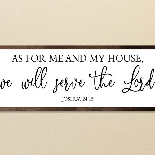 Scripture Wall Art-foyer Decor Sign-bible Verse Wall - Etsy