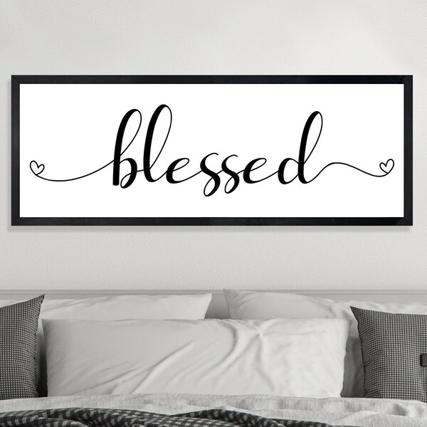 Blessed Sign - Etsy