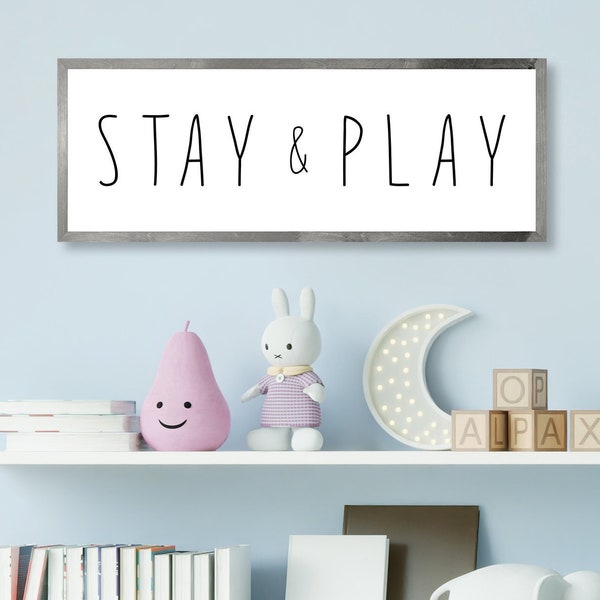 Playroom Sign - Etsy