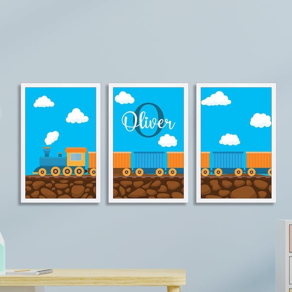 Train Nursery - Etsy