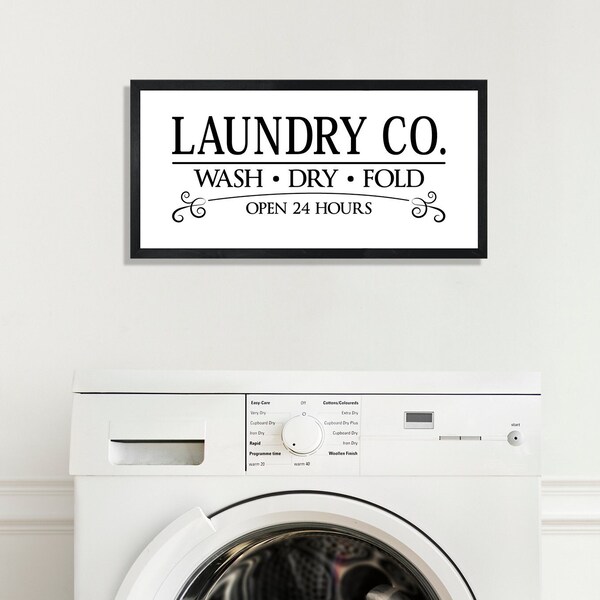 Laundry Co Sign - Etsy