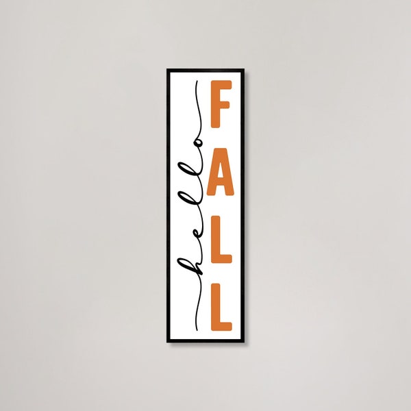 Tall Fall Sign - Etsy