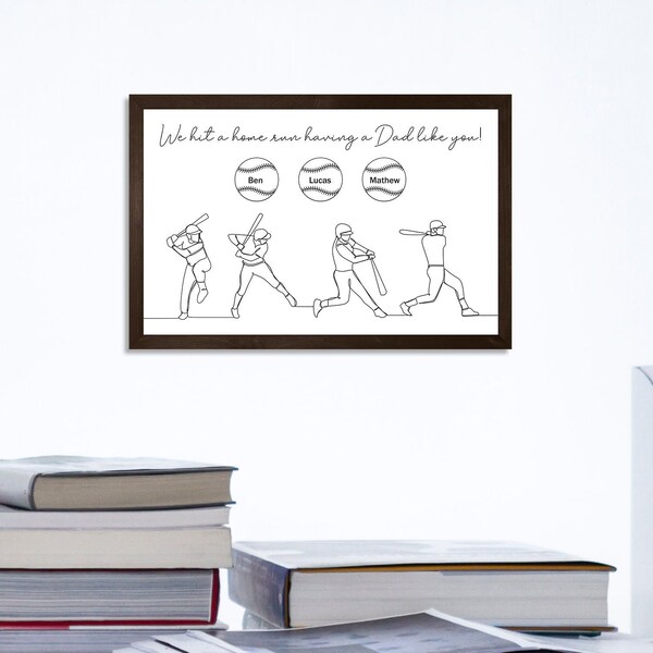 Baseball Family Sign - Etsy