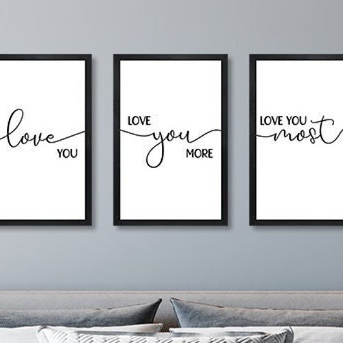 Master Bedroom Wood Wall Decor Over The Bed Marriage Sign Etsy