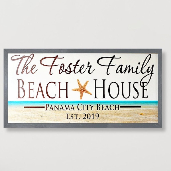 Beach Plaque - Etsy
