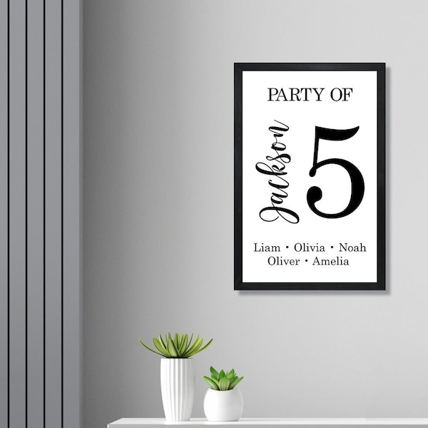 Party of 5 - Etsy