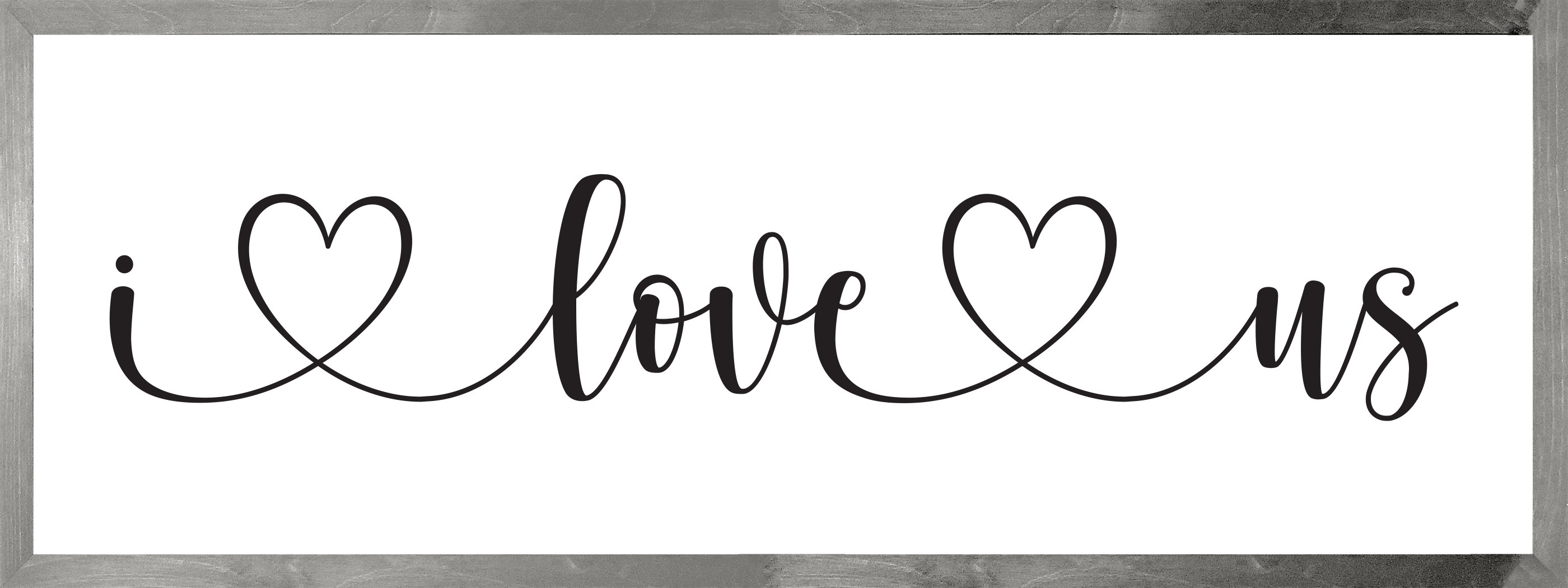 I Love Art Sign
