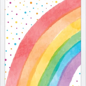 Rainbow Affirmations Sign-positive Affirmations-set of 3 Girl Room Sign ...