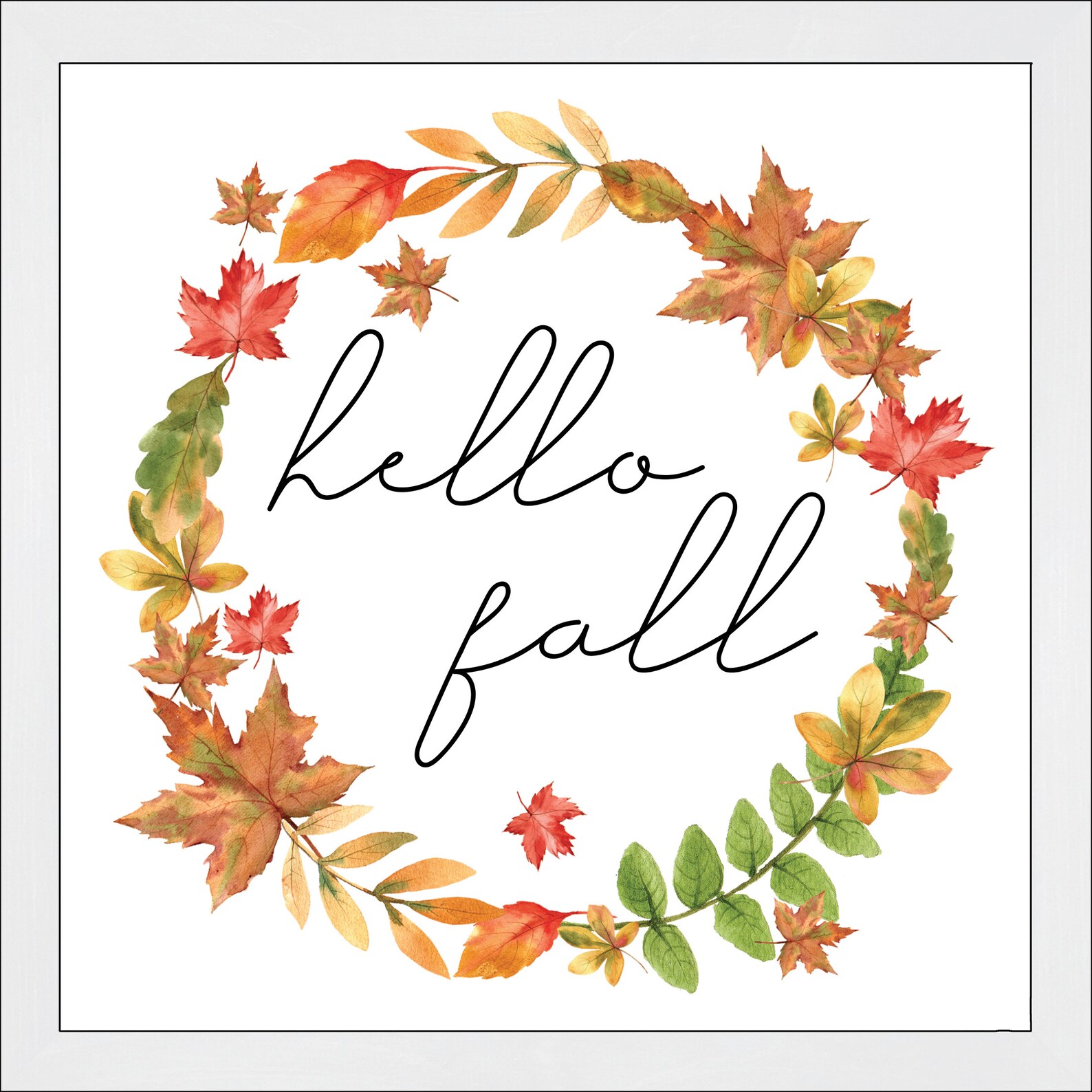 Hello Fall Wall Decor-hello Fall Sign-wood Sign-seasonal - Etsy