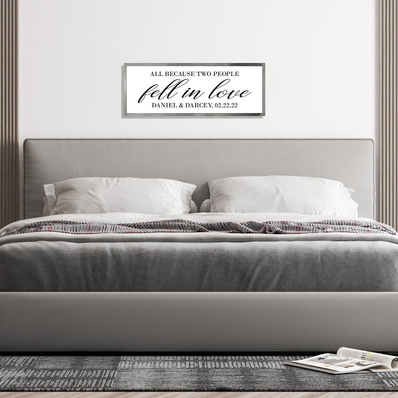 Romantic Bedroom Wall Decor