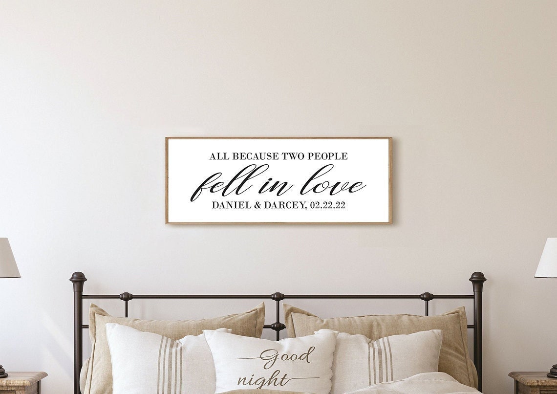 Master Bedroom Sign-master Bedroom Wall Decor-personalized | Etsy