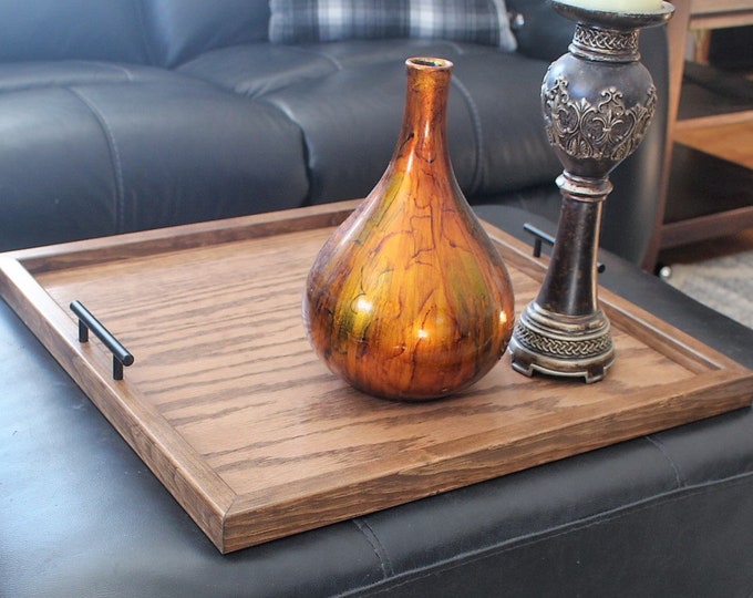 Solid Walnut Ottoman Tray - Etsy