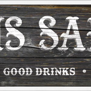 Personalized Saloon Sign-man Cave Decor-wall Art-bar Wall Decor Home ...