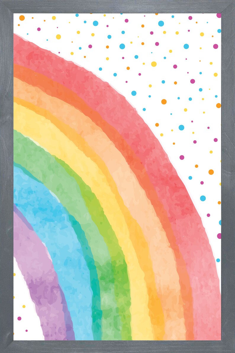 Rainbow Affirmations Sign-positive Affirmations-set of 3 Girl - Etsy