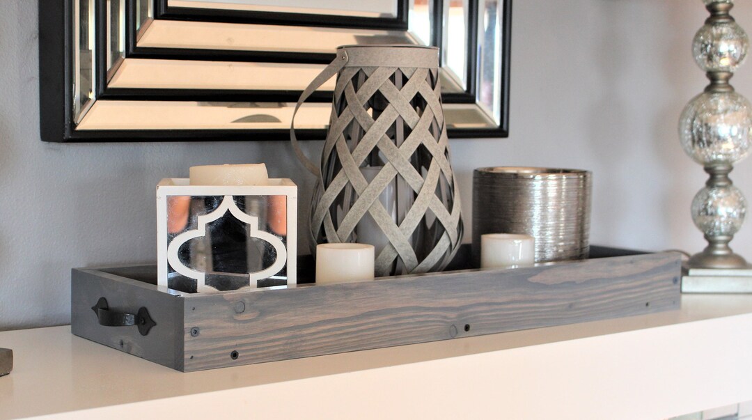 Farmhouse Table Tray Centerpiece-farmhouse Table Trough-farmhouse Table ...