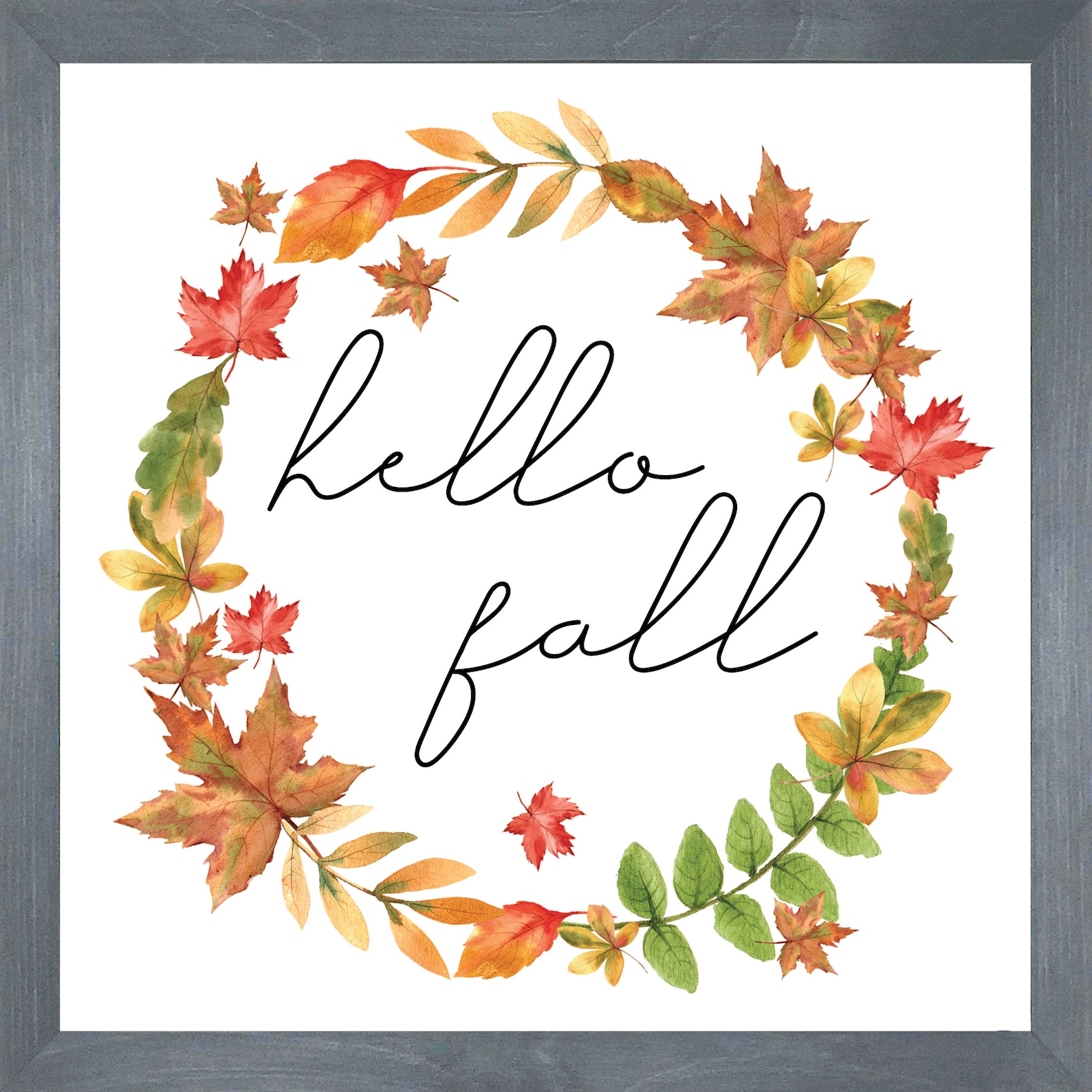 Hello Fall Wall Decor-hello Fall Sign-wood Sign-seasonal - Etsy