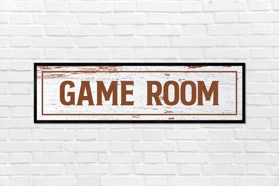 Gamer Gifts-game Room Sign-game Room Wall Decor-gamer Room - Etsy