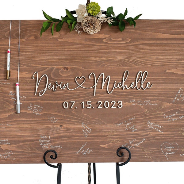 Signature Guest Book - Etsy
