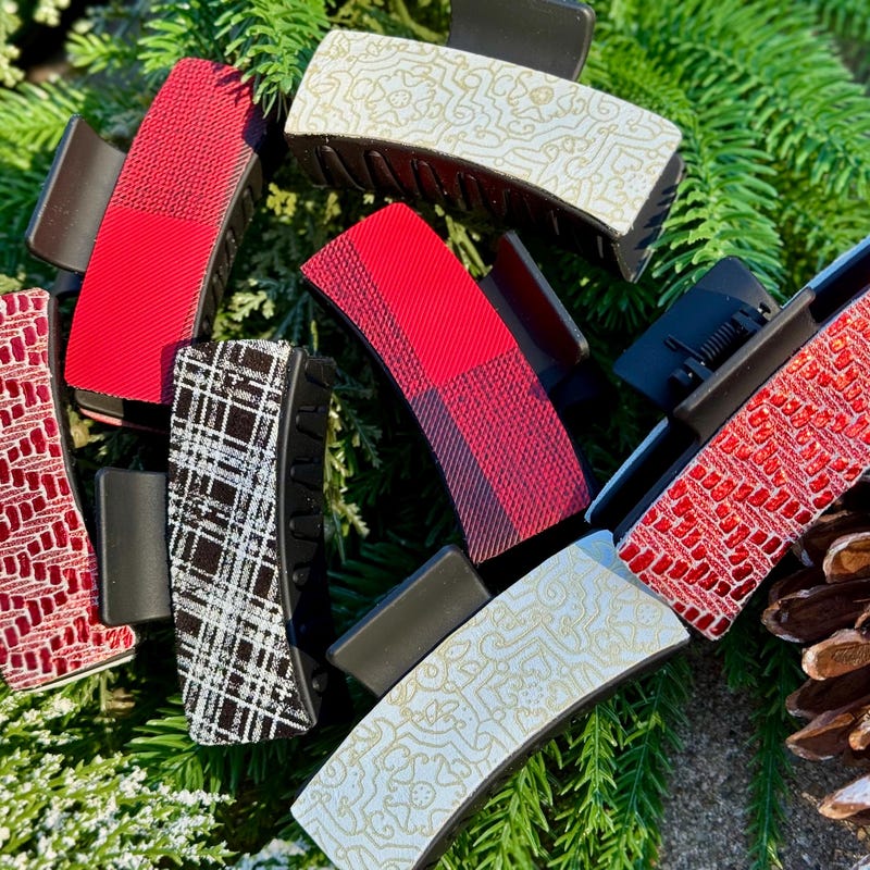 Holiday Hair Clip - Etsy