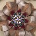 Set of 4 Rose Gold Leather Flower Conchos for Saddle. Rose Gold Saddle ...