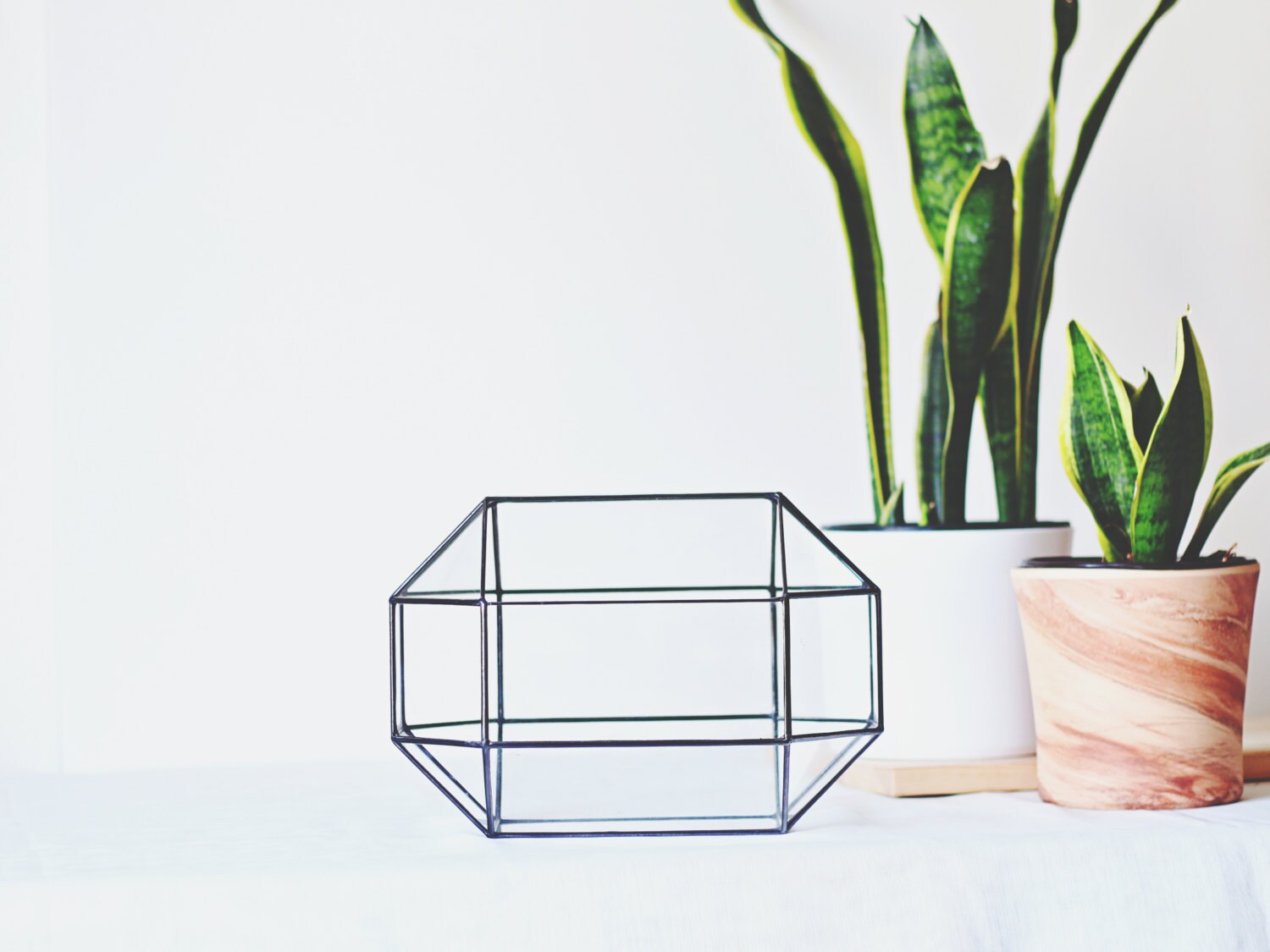 Stained Glass Geometric Wedding Card Box Conservatory | Etsy UK