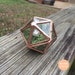 Glass Geometric Wedding Ring Box Valentine's Day Gift for - Etsy