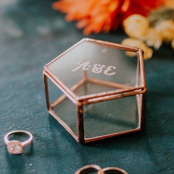 Geometric Ring Box - Etsy