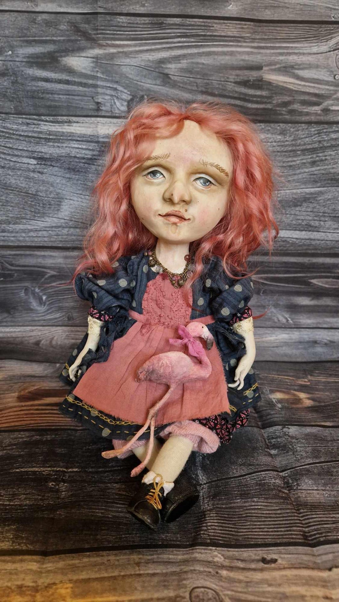 OOAK, Art Doll, Little Witch Vasilisa, Magic Decor, Fairytale Girl ...