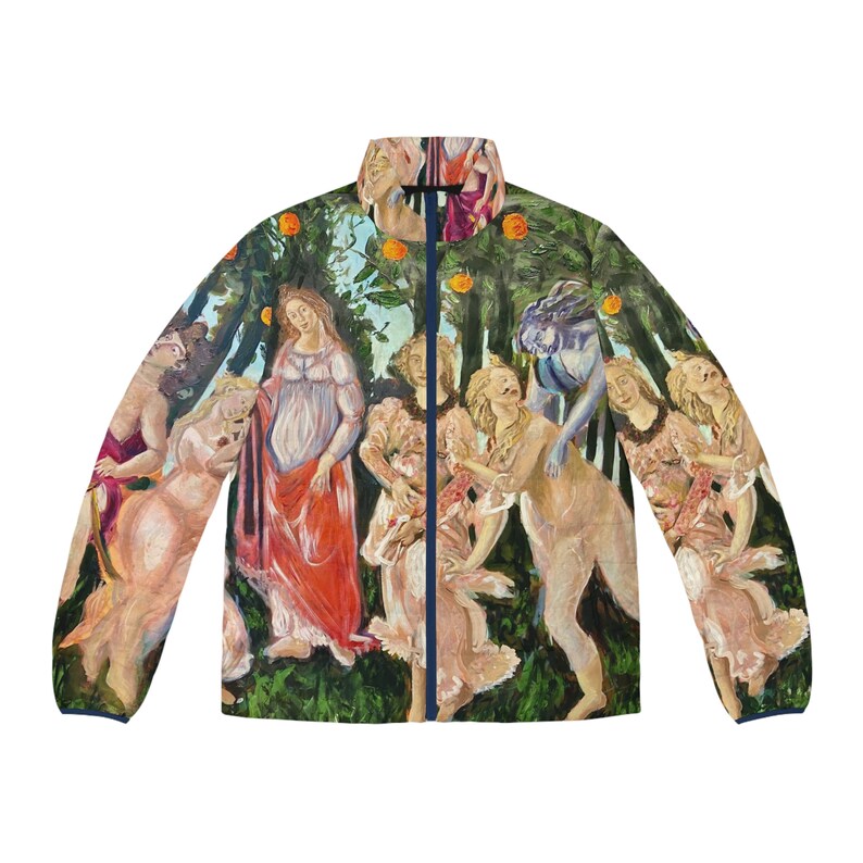 Botticelli Puffer Jacket by Erica Messer - Etsy