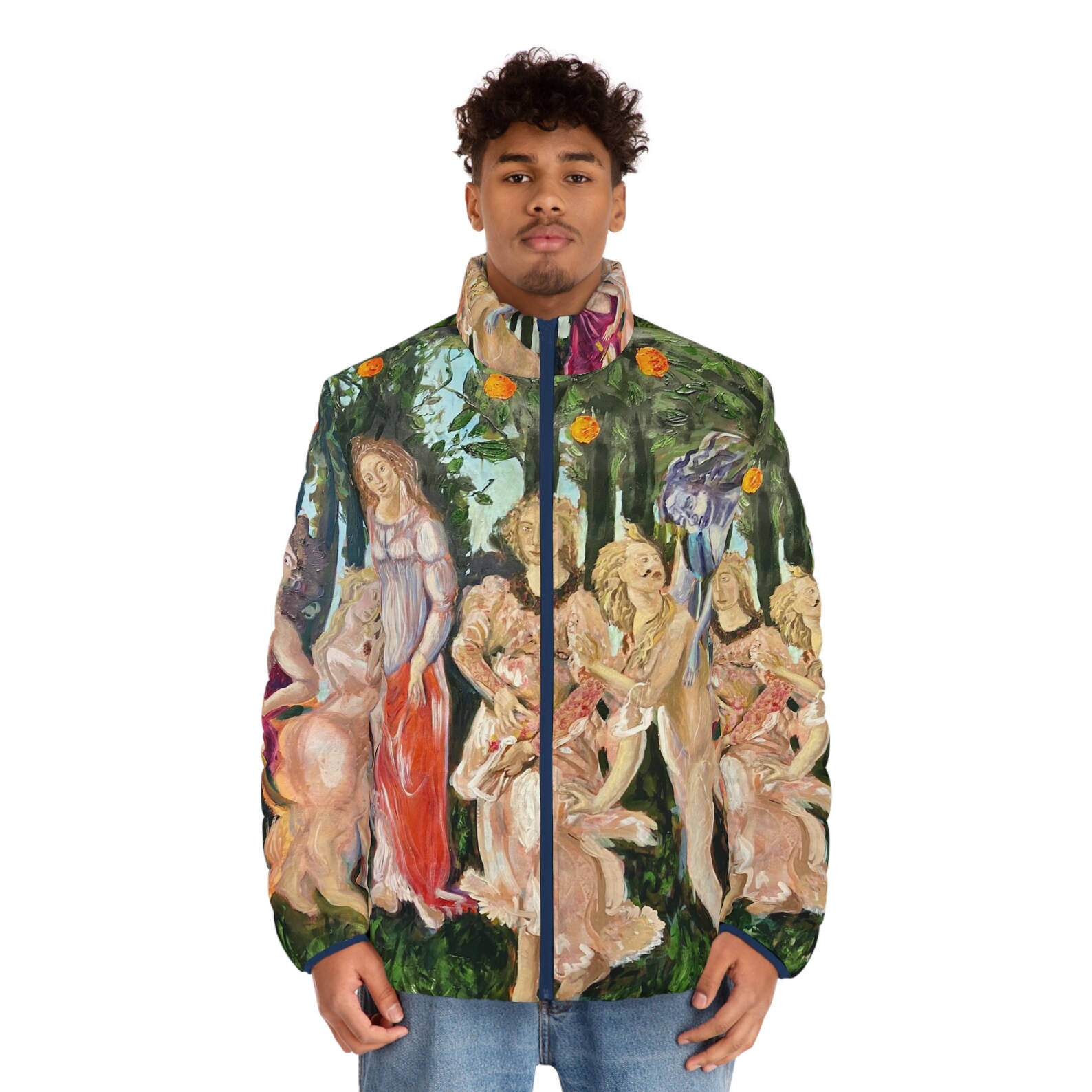 Botticelli Puffer Jacket by Erica Messer - Etsy