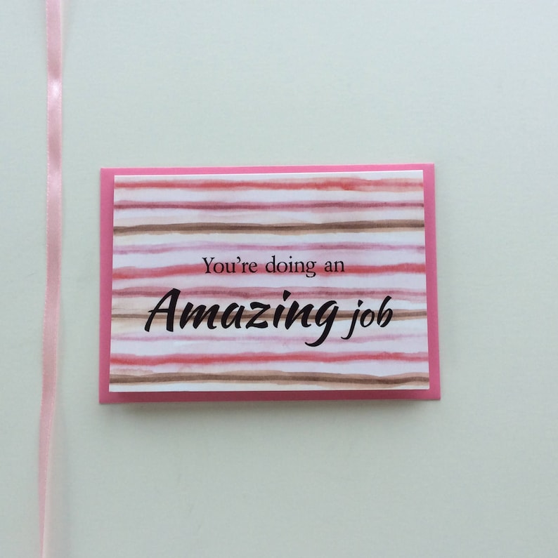 AMAZING Jobencouragement Cardfriendship Cardaffirmation - Etsy