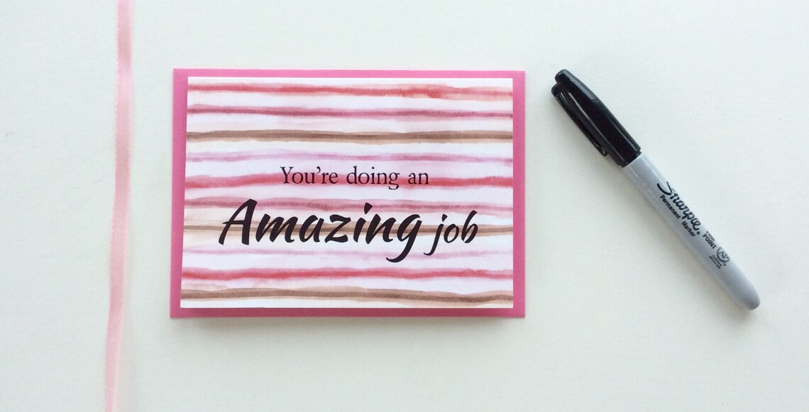 AMAZING Jobencouragement Cardfriendship Cardaffirmation - Etsy