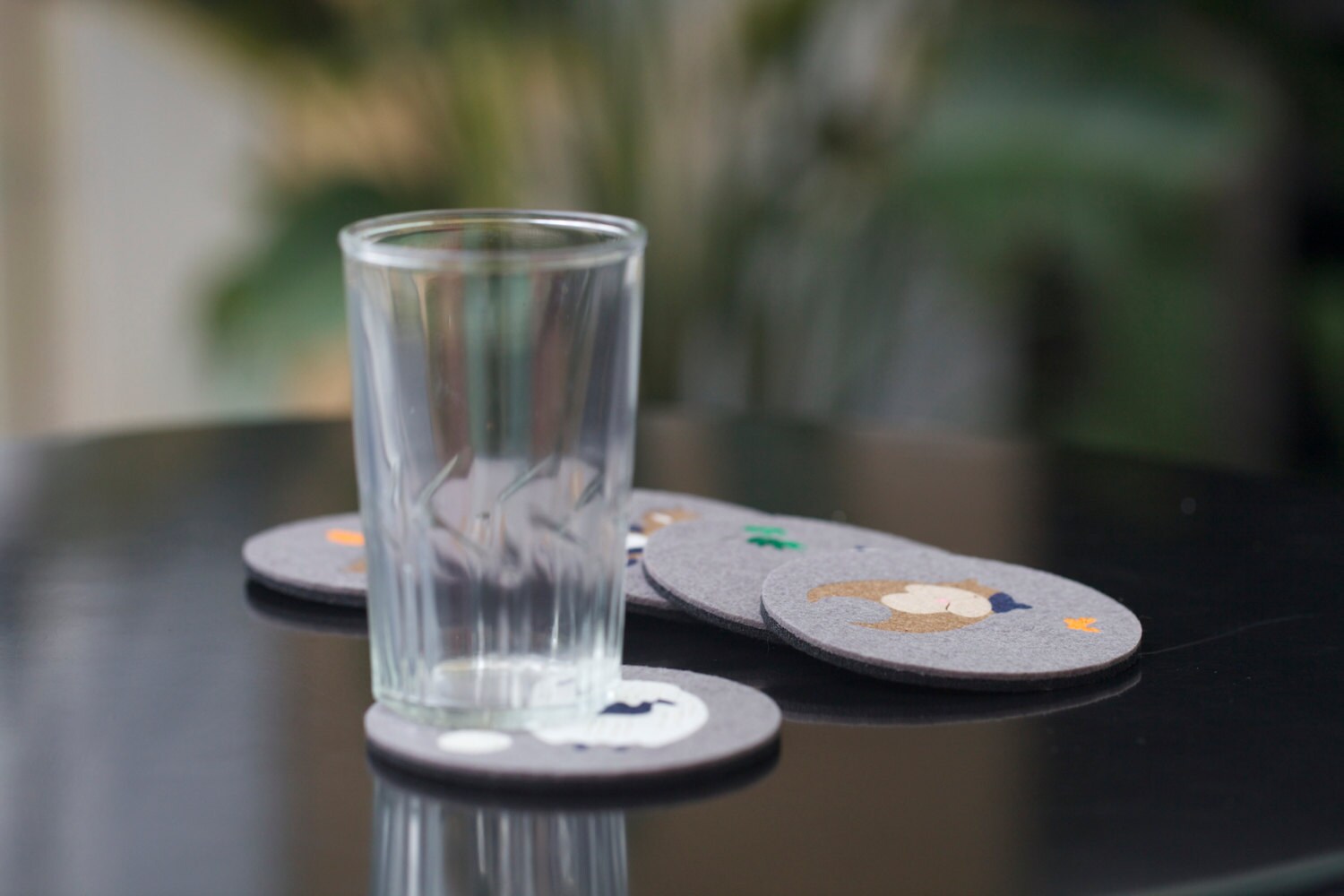 Felt Animal Coaster No.3 Valais Blacknose Original Design, - Etsy