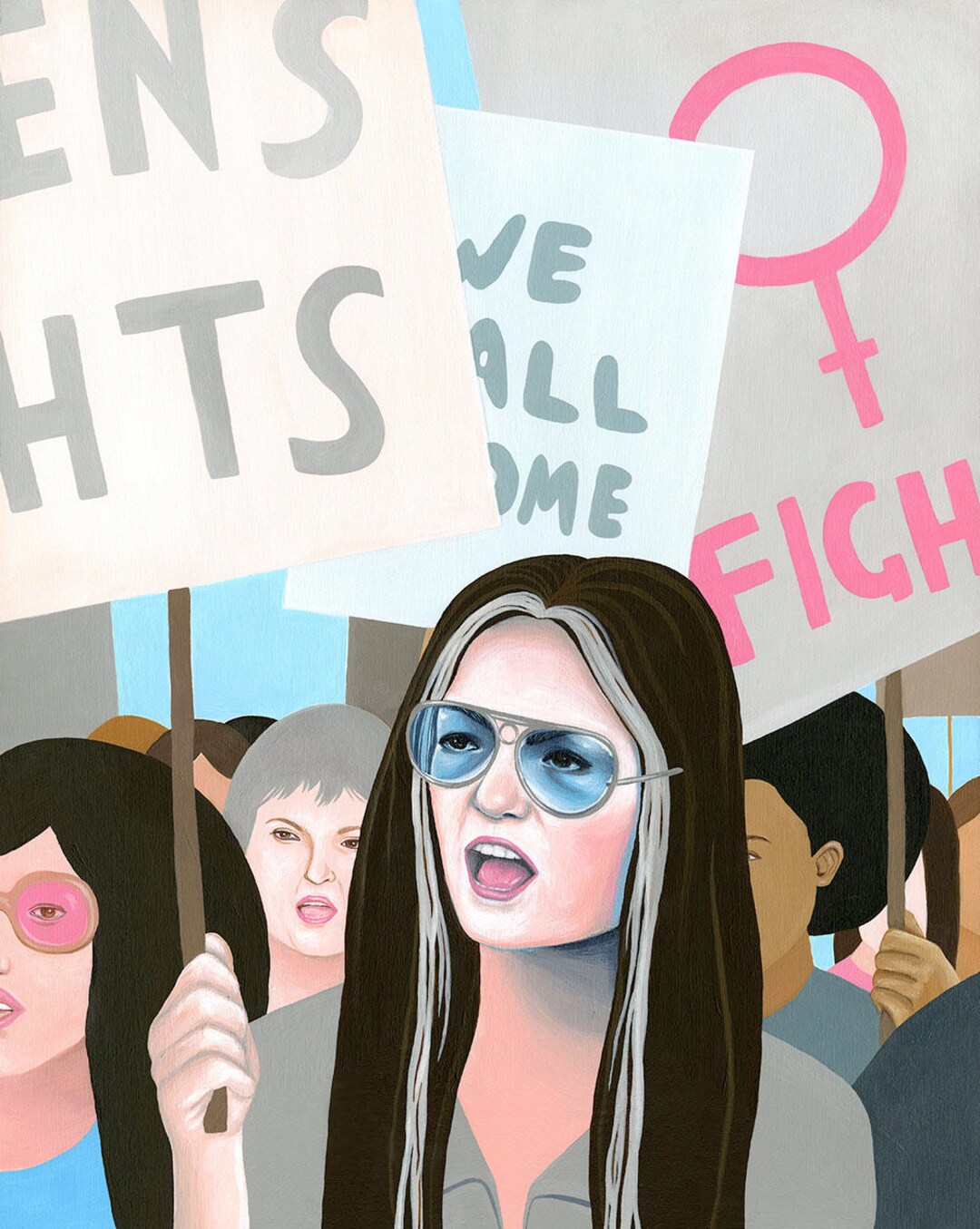 Gloria Steinem Print - Etsy