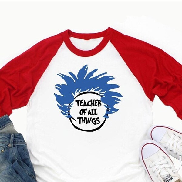 Teacher of All Things Tshirt - Etsy