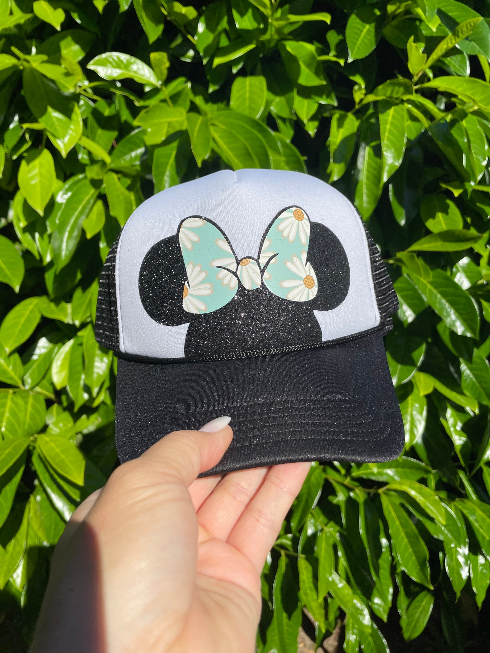 Adult Personalized Disney Trucker Hats Daisies - Etsy