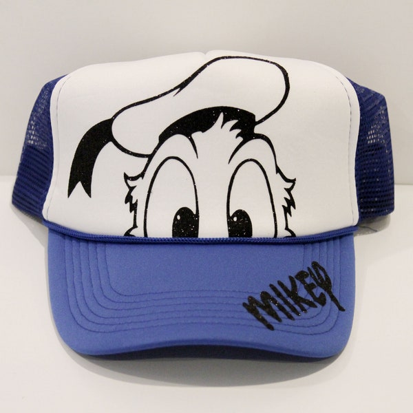 Donald Duck Hat - Etsy