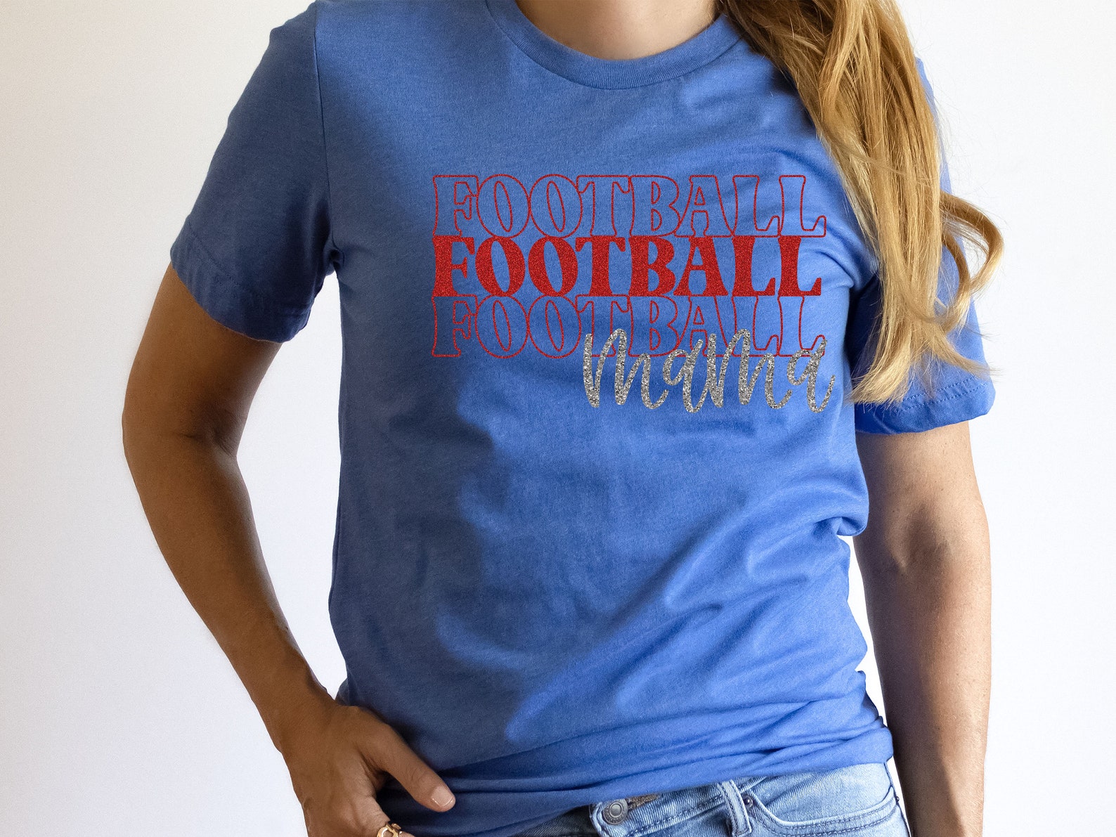 Two Word Retro Stacked Team Name Tee Custom Team Name - Etsy
