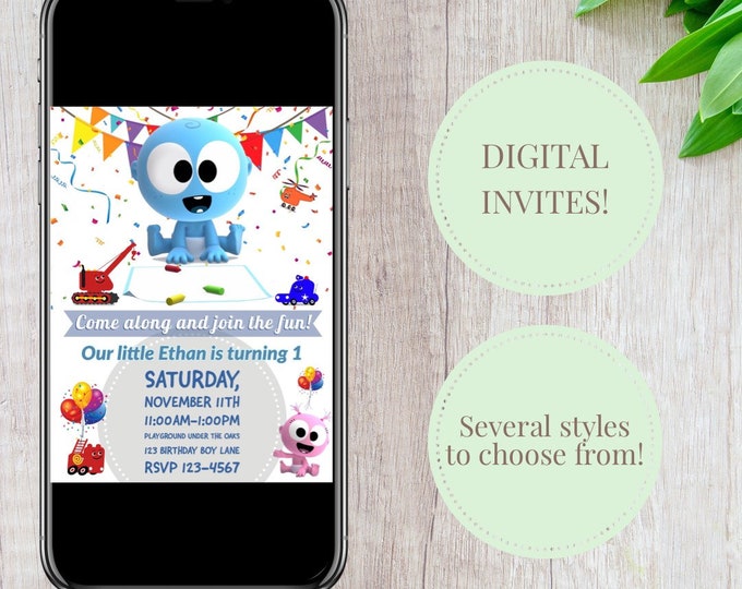 Goo Goo & Gaa Gaa Party Invitations - Etsy