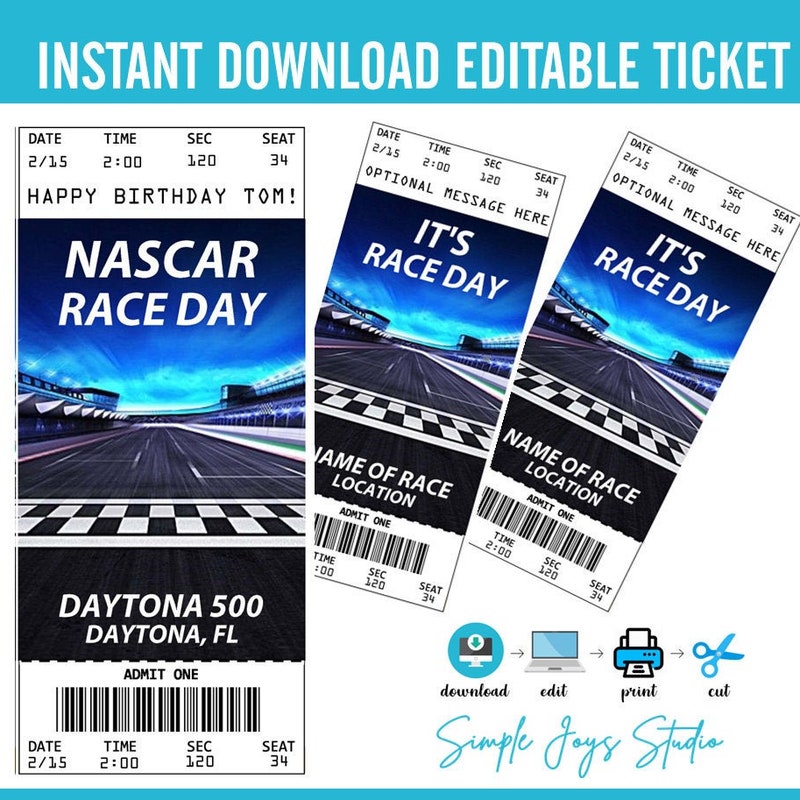 Fake Ticket for Car - Etsy