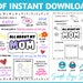 All About My Mom Mother's Day Coloring Page Fill in the Blank, Mothers ...