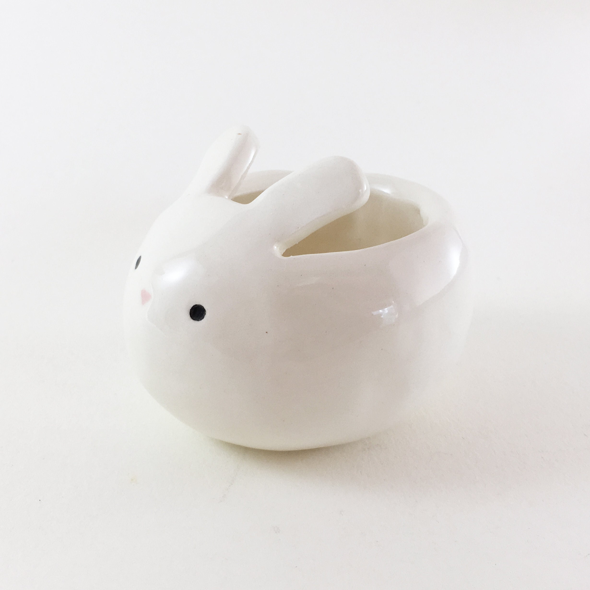Tiny Bunny Planter Easter Bunny Plant Pot Cute Rabbit | Etsy