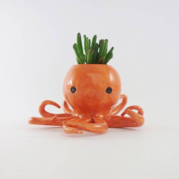 Octopus Planter - Etsy