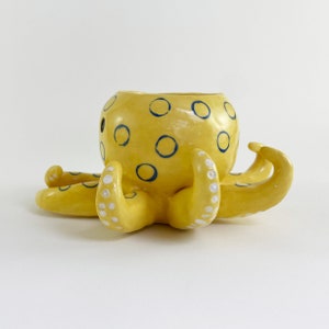 Blue Ringed Octopus Planter, Octopus Pot, Unique Planter Pot, Sea ...